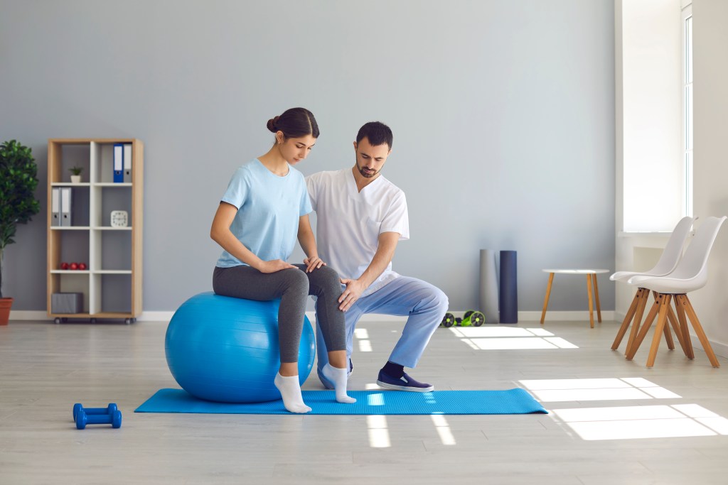 The Best Spinal Decompression Exercises with An Exercise Ball - Greater ...